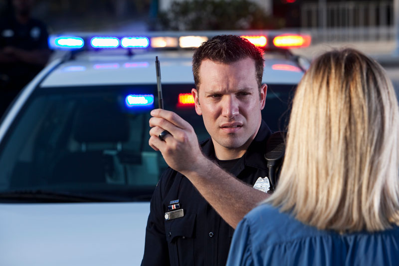 the NHTSA Standardized Field Sobriety Tests (FSTs)